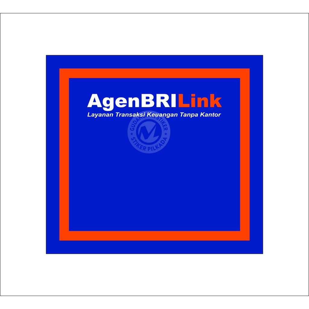 Jual STIKER VINYL MEJA KASIR BRILINK MODEL 6 | Shopee Indonesia