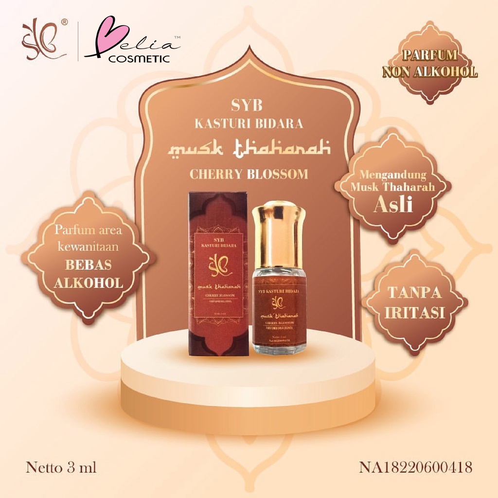 Jual BELIA SYB Kasturi Bidara Musk Thaharah | Parfum Area Kewanitaan | Parfum | Minyak Wangi ...