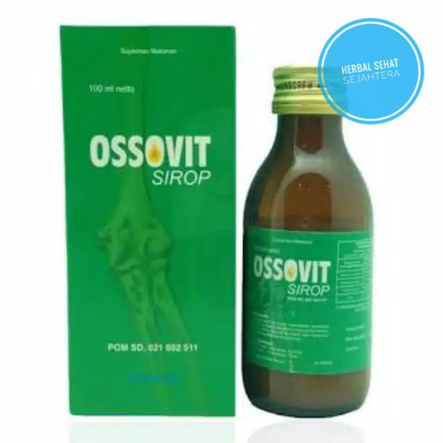 Jual OSSOVIT SYRUP 100 ML / Suplemen Kalsium | Shopee Indonesia