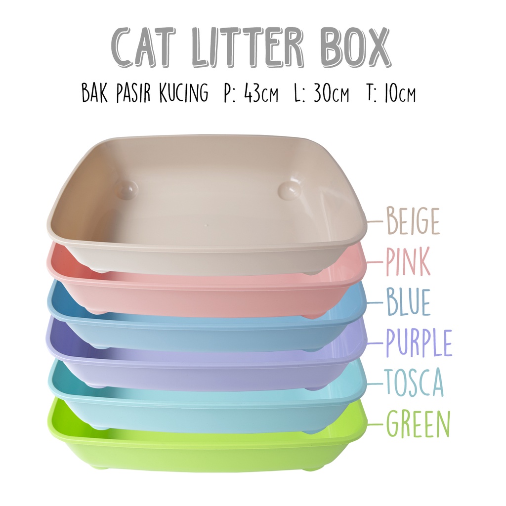 Jual Kandila Bak Pasir Kucing Cat Litter Box - Bak Pasir Kucing ...