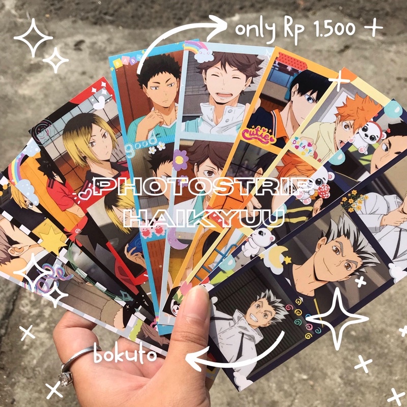 Jual Photostrip Deco Anime Haikyuu | Shopee Indonesia