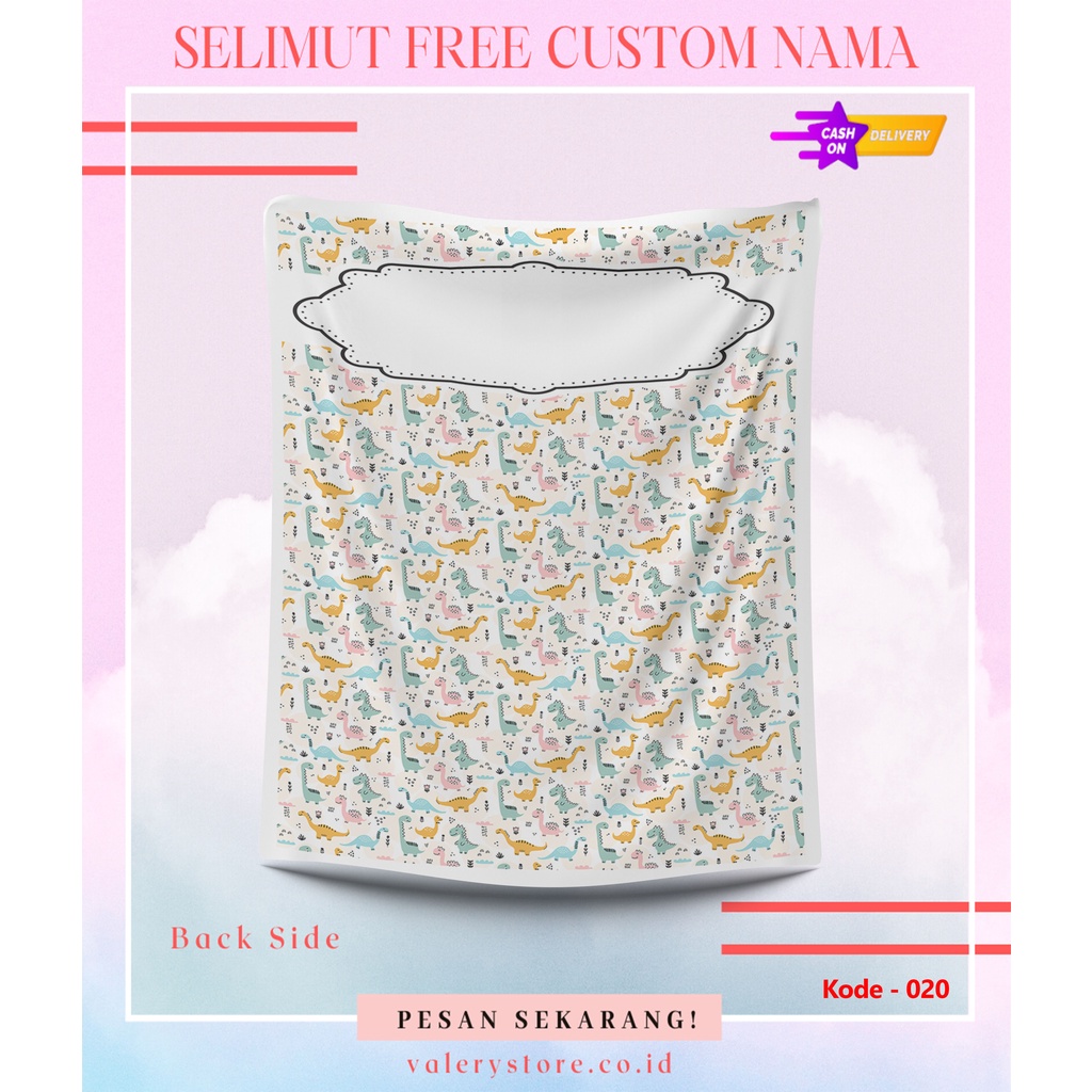 Jual Selimut Custom Nama Anak || Selimut Karakter VS - 020 | Shopee ...