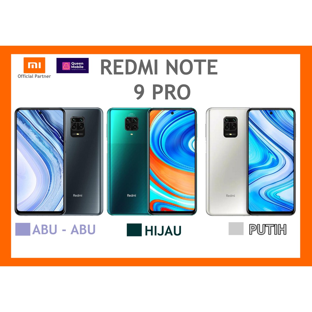 Jual Redmi Note 9 Pro 64MP Quad Kamera Snapdragon 720G 6.67“ FHD+ Dot Drop Display 5020mAh ...