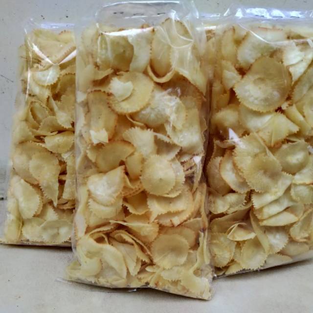 Jual keripik singkong madura 1KG keripik singkong rasa bawang putih ...