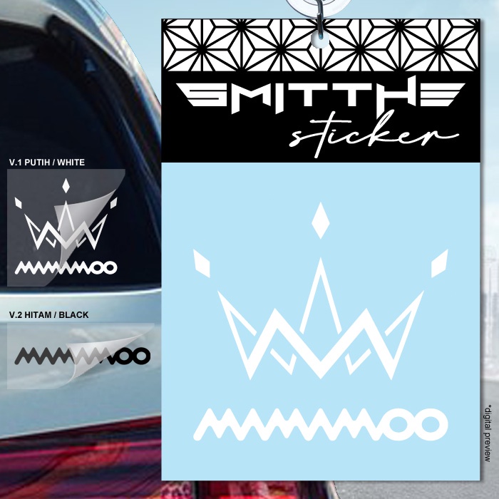 Jual Stiker KPop MAMAMOO Cutting Sticker Decal Waterproof Mobil Motor ...