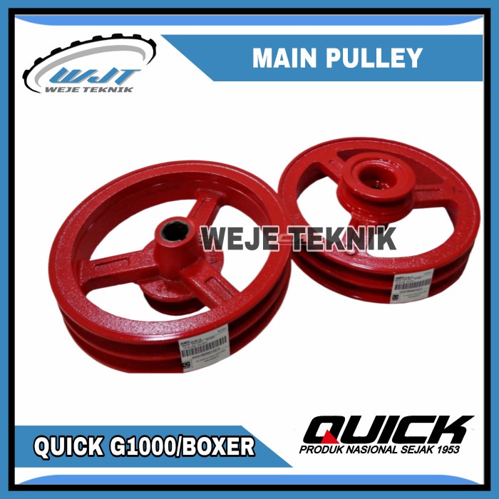 Jual Main Pulley Traktor Quick G1000/BOXER | Shopee Indonesia