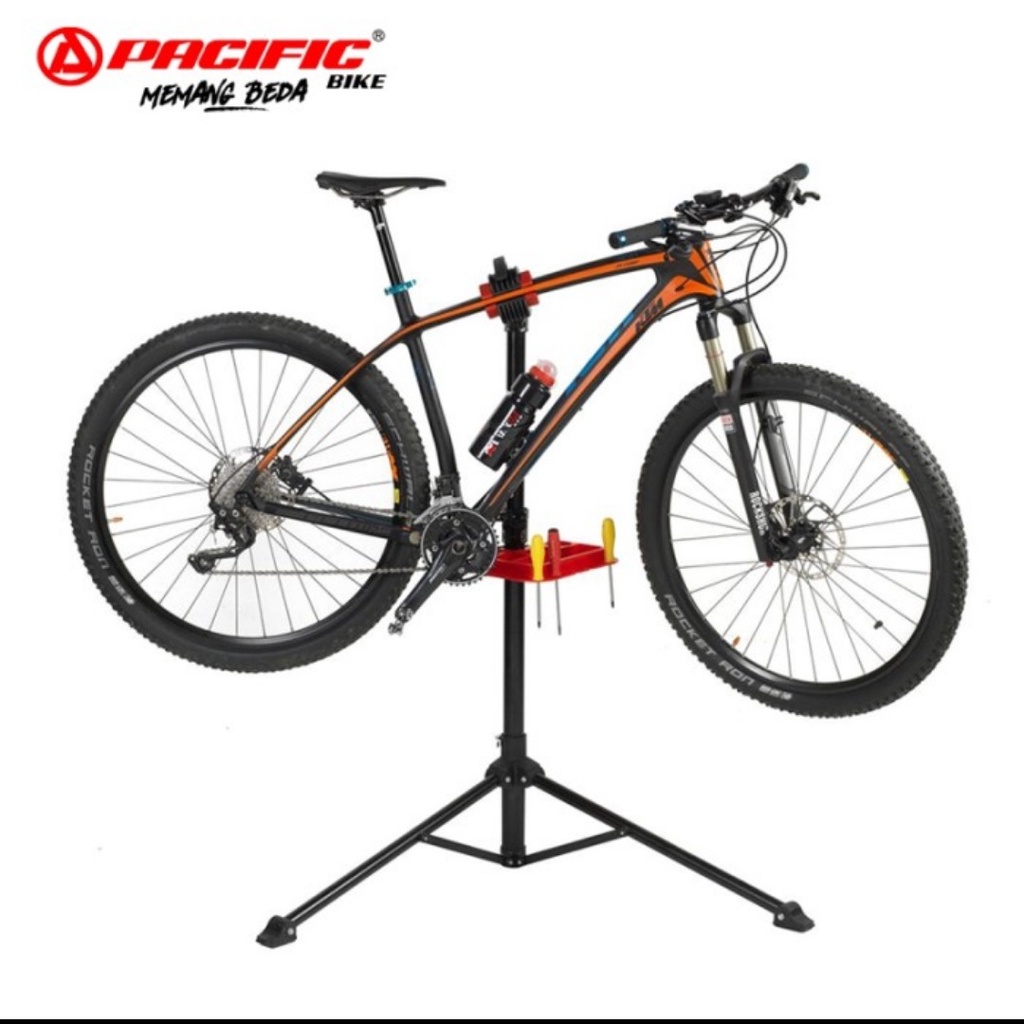 Jual BIKE Repair Stand Pacific / Standar Servis Service Sepeda Aloy SP ...