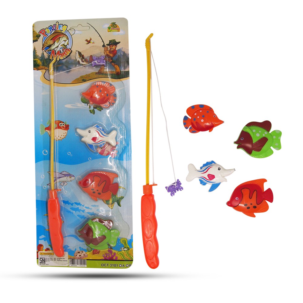 Jual Mainan Pancingan Magnet Mancing Mania Melatih Ketangkasan Anak ...