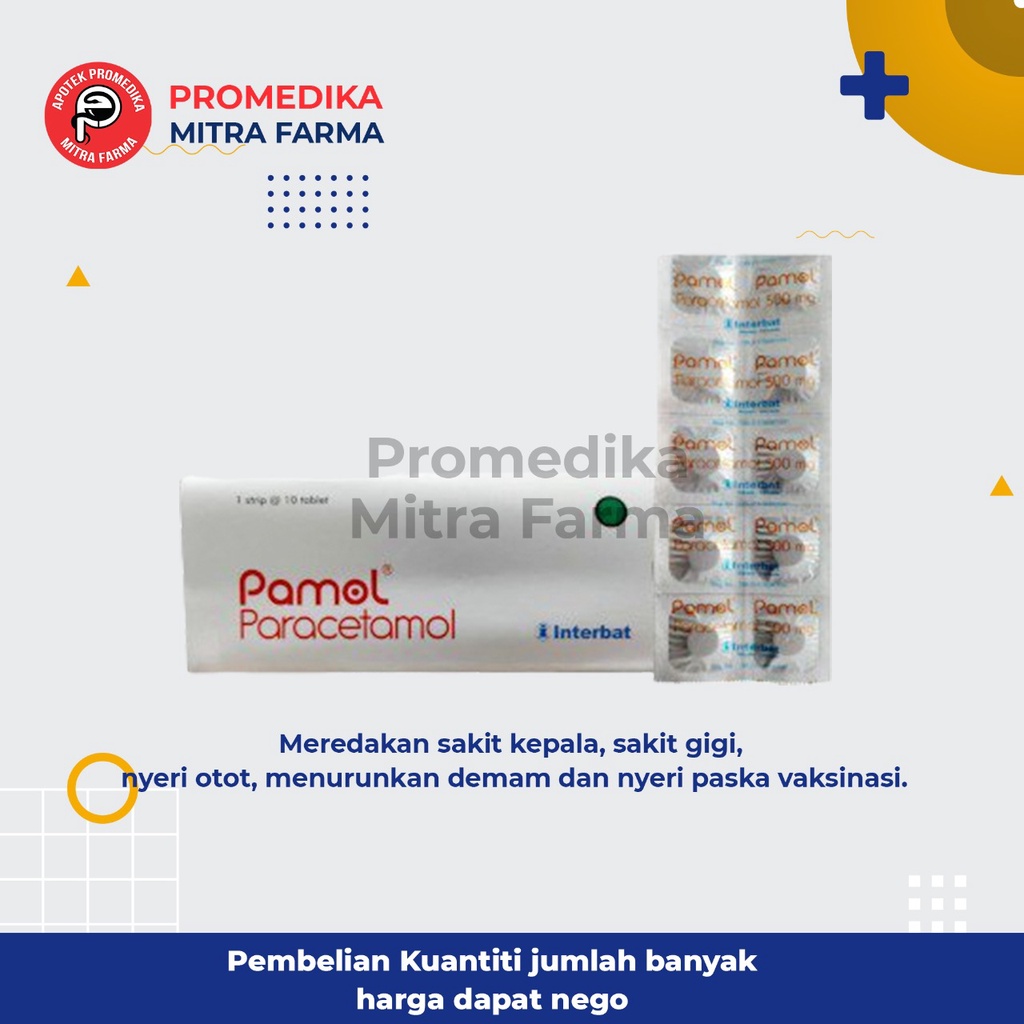 Jual Paracetamol Tablet 500 Mg Obat Terlengkap & Harga Terbaru Juni ...