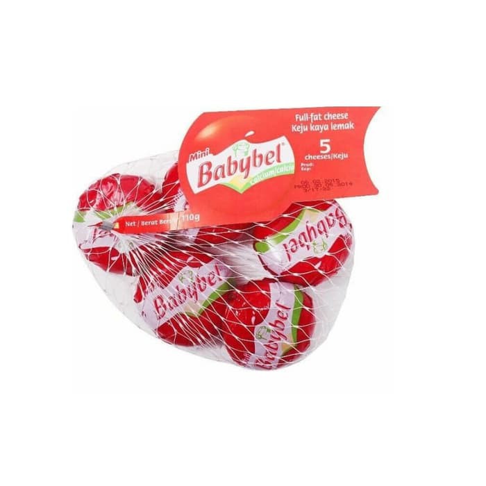 Jual Babybel Cheese Mini 110 gr Keju Bayi Baby bel Isi 5pcs x22gr ...