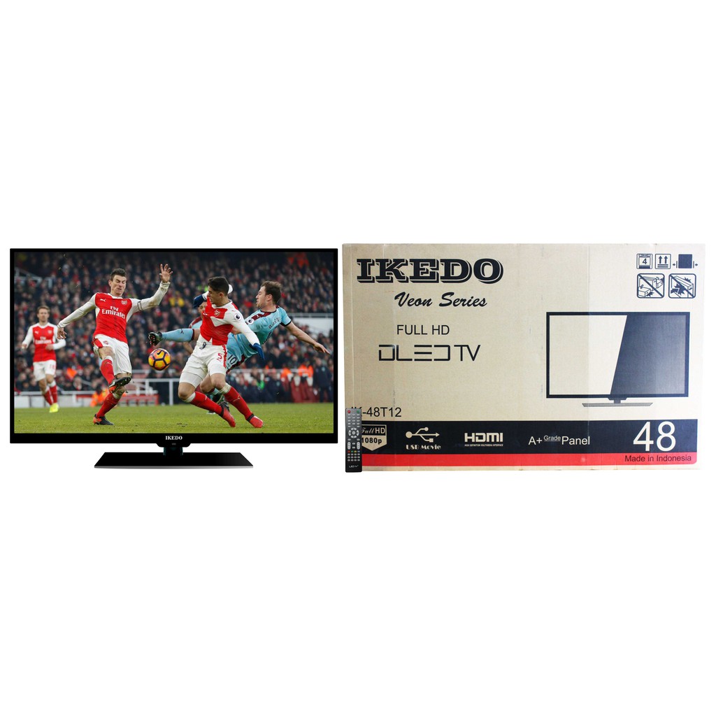 Jual TV LED 48 INCH DIGITAL IKEDO LT-48T12 USB WIDE DIGITAL FULL HD ...