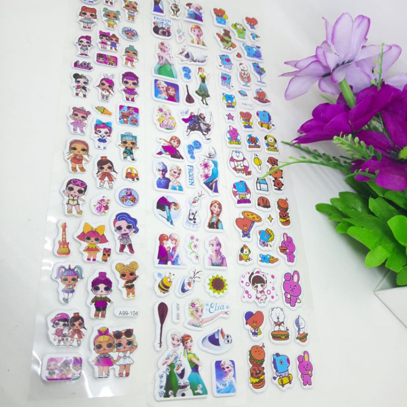 Jual Stiker Mainan Stiker 3D Panjang Stiker Timbul | Shopee Indonesia
