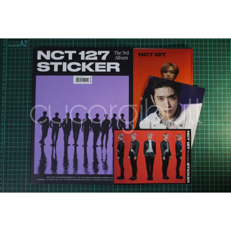Jual nct127 sticker photobook ver. unsealed (+rolled poster) | Shopee ...