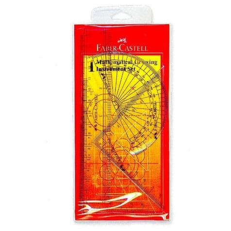 Jual Faber-Castell Mathematical Drawing Instrument Set 163504 | Shopee ...