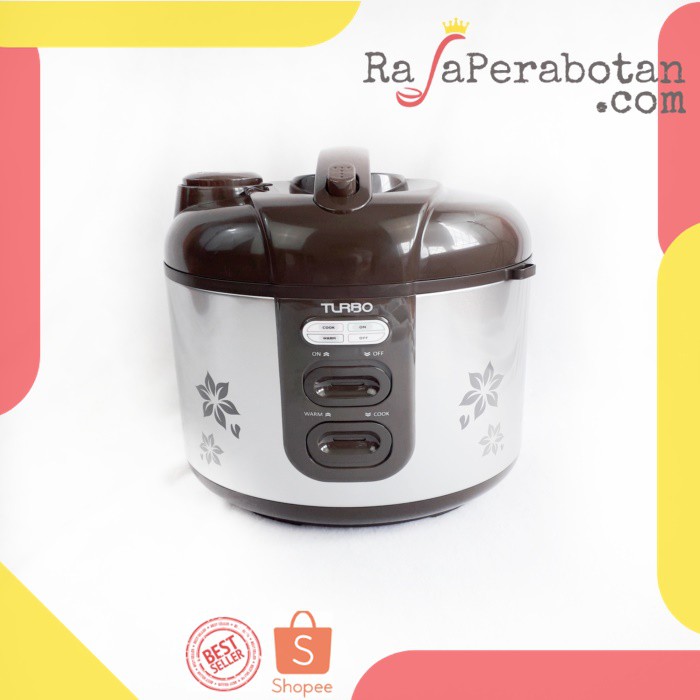 Jual TURBO Rice Cooker New Design 1,8 Liter CRL1180 / 400 Watt Original ...
