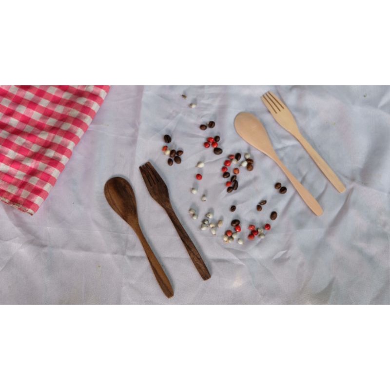 Jual ( 1 set )endok kayu aesthetic | Shopee Indonesia