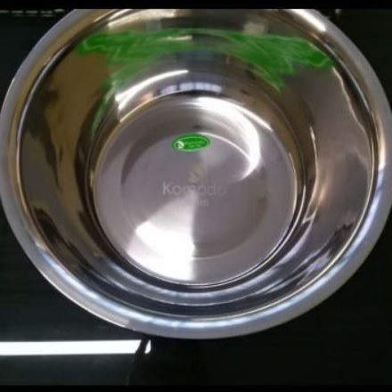 Jual Baskom stainless/mixing bowl/baskom korea 32cm | Shopee Indonesia