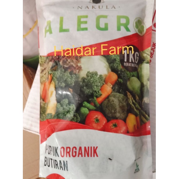 Jual Pupuk Organik Granul Nakula Alegro 1kg | Shopee Indonesia