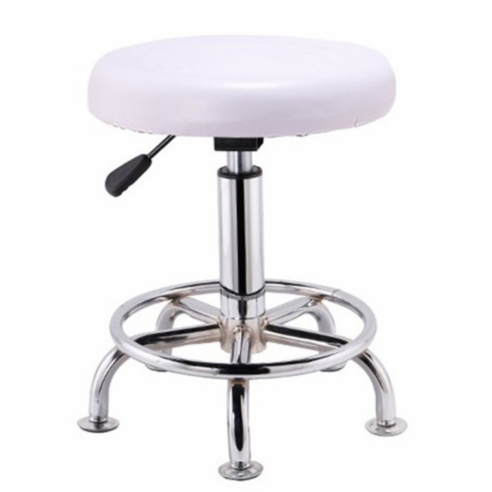 Jual kursi/kursi bar bulat/bar stool/bangku cafe/kaki paku/tidak beroda ...