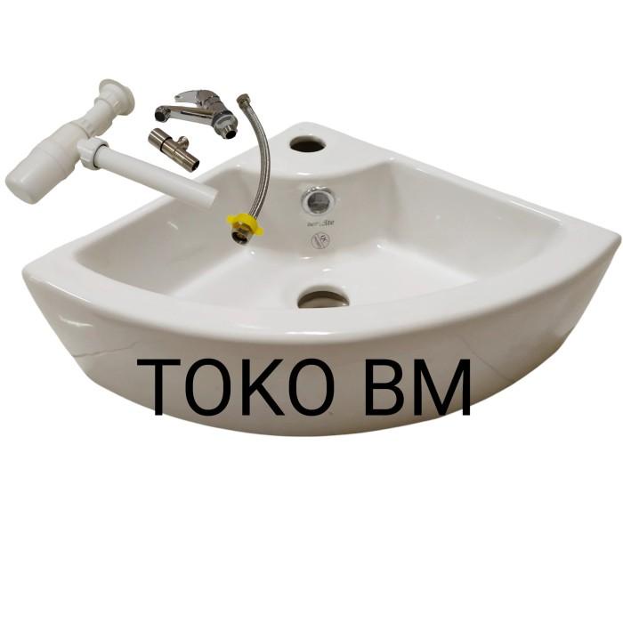 Jual Wash | Wastafel Set Sudut 2026/Paket Complete Wastafel Sudut ...