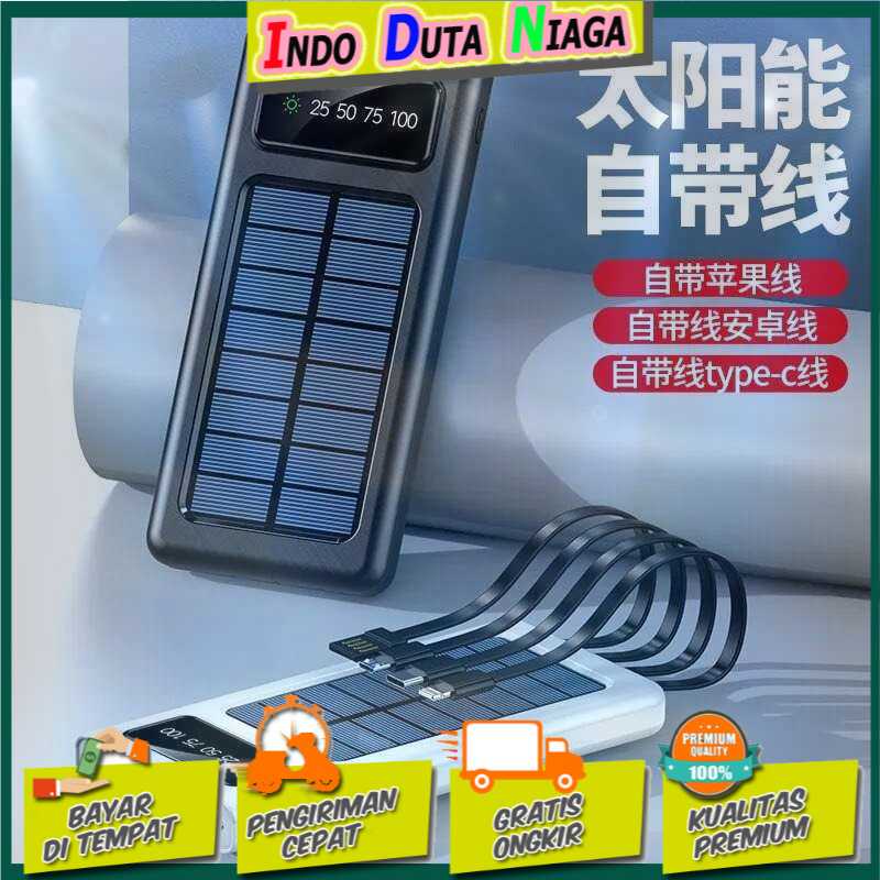 Jual IDN TECH - HAIMAITONG Power Bank Solar 2Port 20000mAh Micro ...