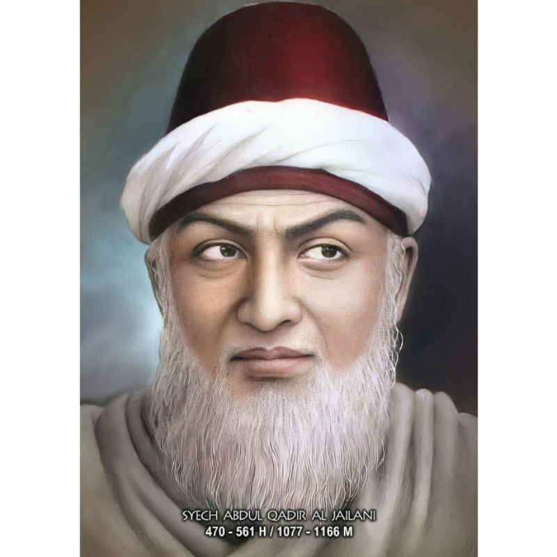 Jual POSTER UKURAN BESAR ATAU JUMBO Tuan Syech Abdul Qodir Al Jailani ...