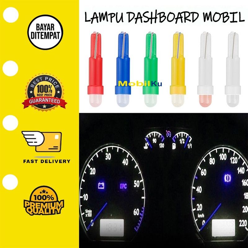 Jual [READY STOCK] Lampu Led COB T5 Dashboard mobil Speedometer Mobil ...