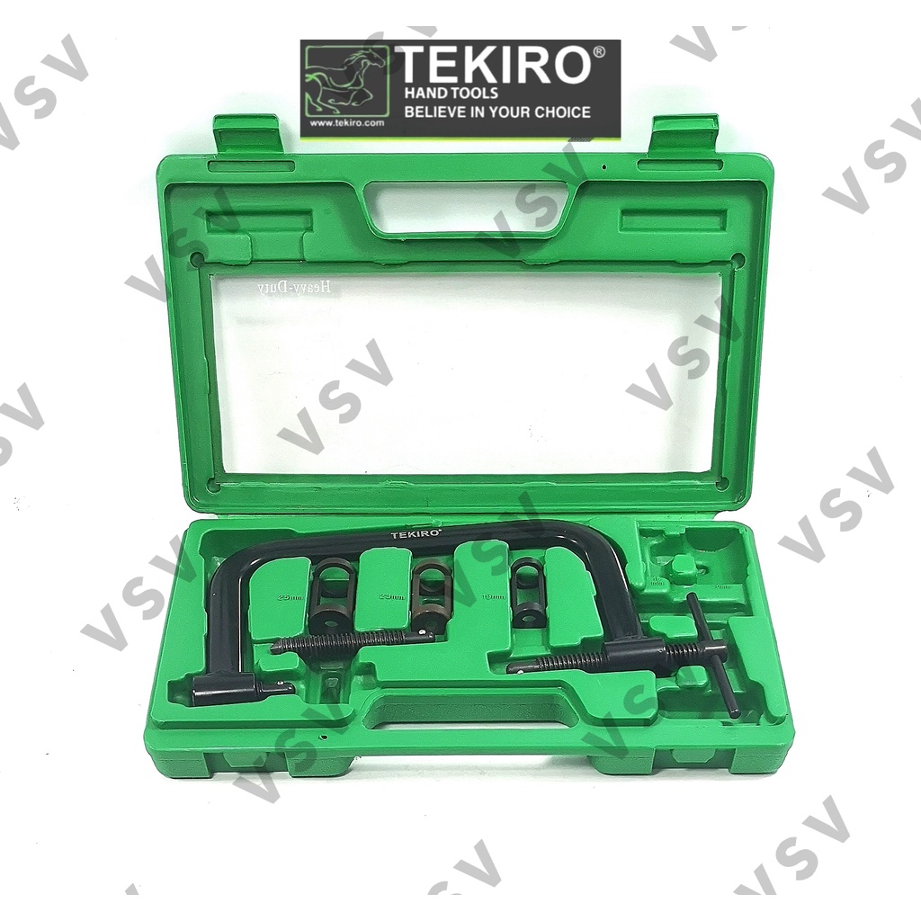 Jual Tekiro Heavy Duty Valve Spring Compressor Treker Klep Tracker Klep ...
