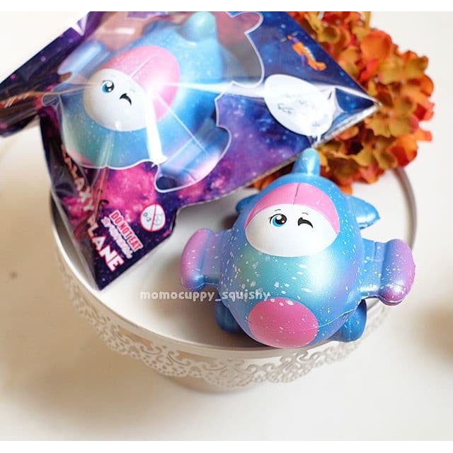 Jual galaxy plane Squishy Licensed by taburasa (Squishy pesawat galaksi ...