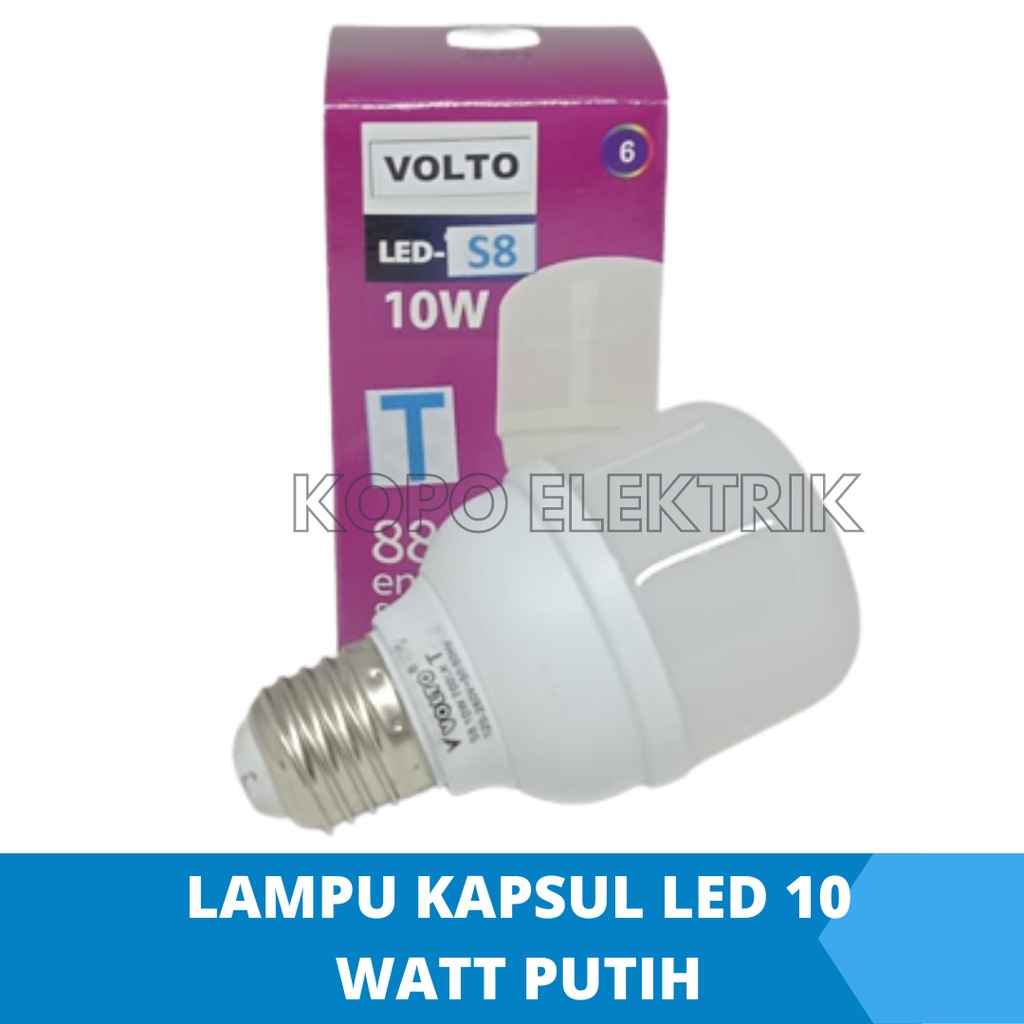 Jual Lampu Led 10W Kapsul Murah - Putih | Shopee Indonesia