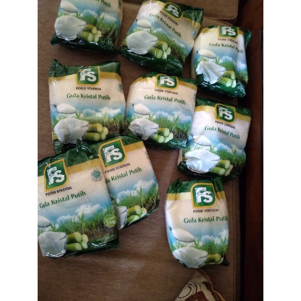 Jual Gula pasir FS/ Gula kristal putih 1kg | Shopee Indonesia