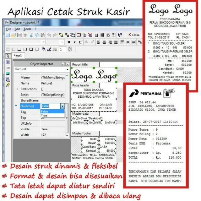 Jual Software Aplikasi Cetak Struk Kasir NOTA PPOB Invoice | Shopee ...