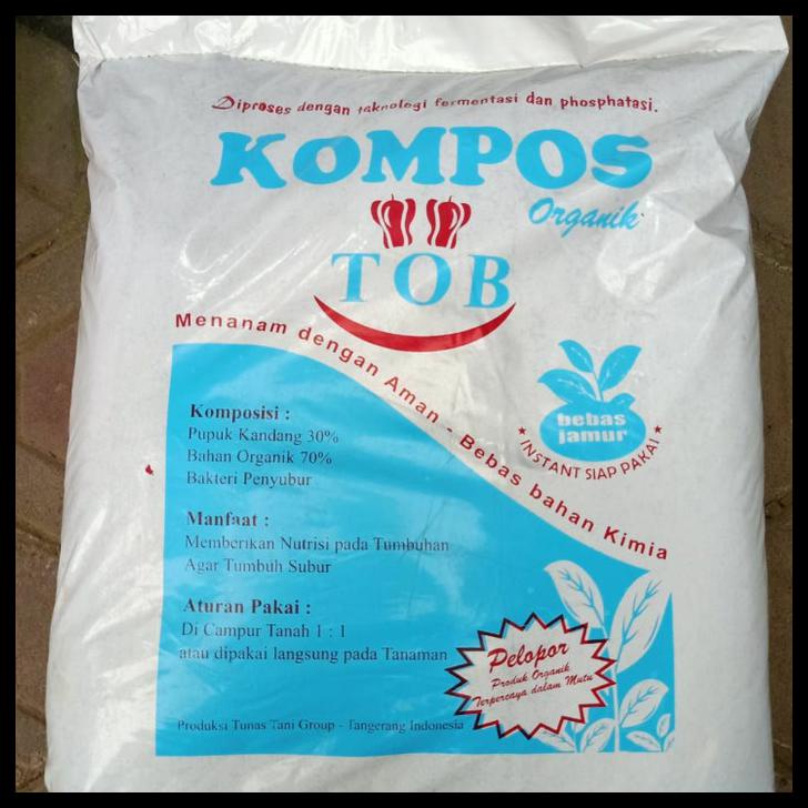 Jual Pupuk Kompos Tob 1 Karung 9-12Kg | Shopee Indonesia