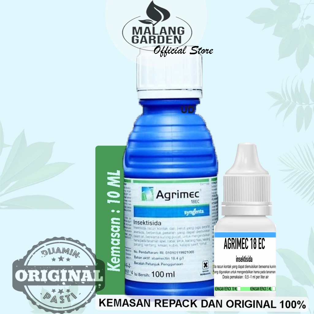 Jual REPACK Agrimec 18 EC 10ml I Agrimec Syngenta ORIGINAL | Shopee ...
