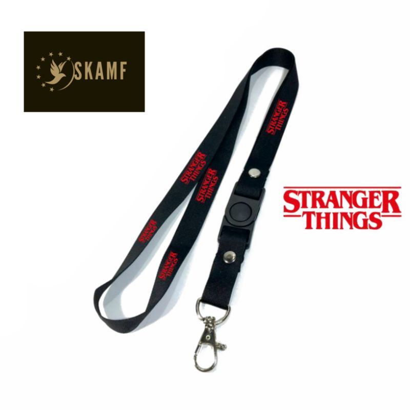 Jual Lanyard murah STRANGER THINGS tali lanyard DISTRO / MOVIE ...