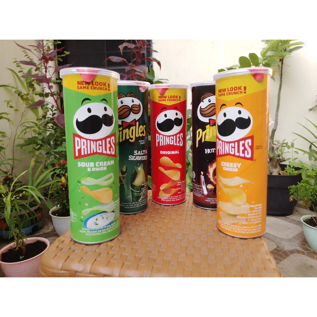 Jual PRINGLES POTATO / KERIPIK KENTANG VARIANT LENGKAP MURAH LEBAY ...