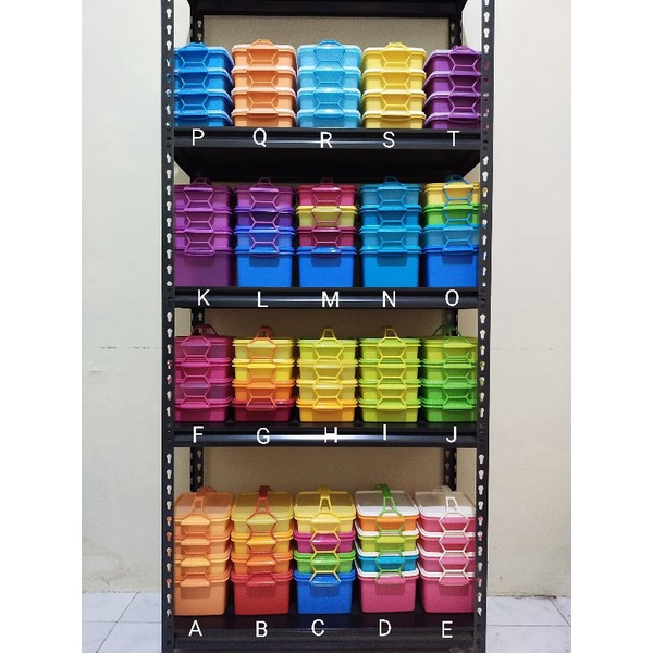 Jual Rantang Cantik Tupperware: Carry All Set/Goodie Box/Double Sweet ...