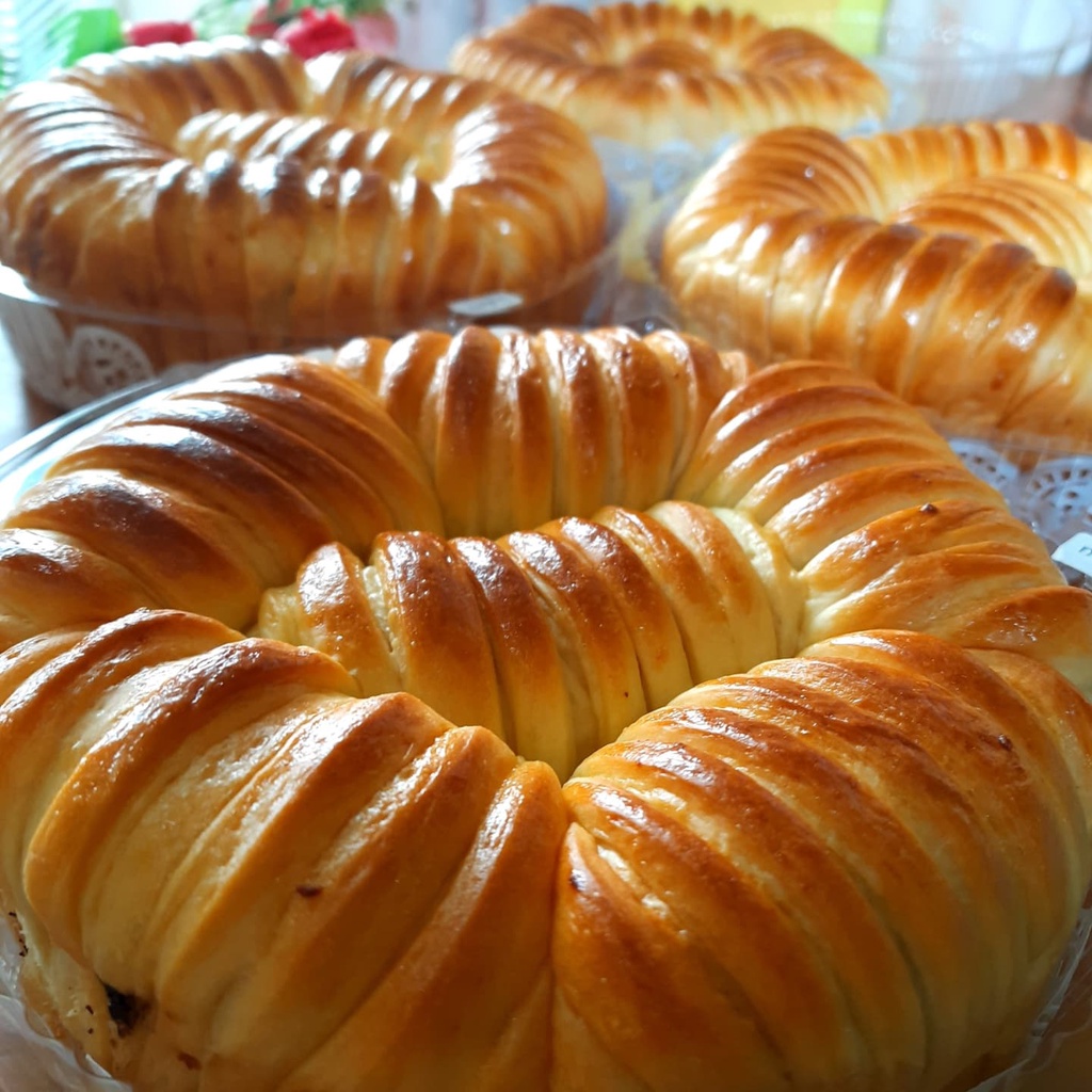 Jual Roti benang wol gulung (Wool roll bread) berbagai varian isian ...