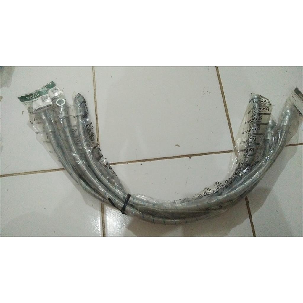Jual Selang Solar 27 Inch 69 cm Rajut Serat Kawat Baja Lubang 14 Tamura ...