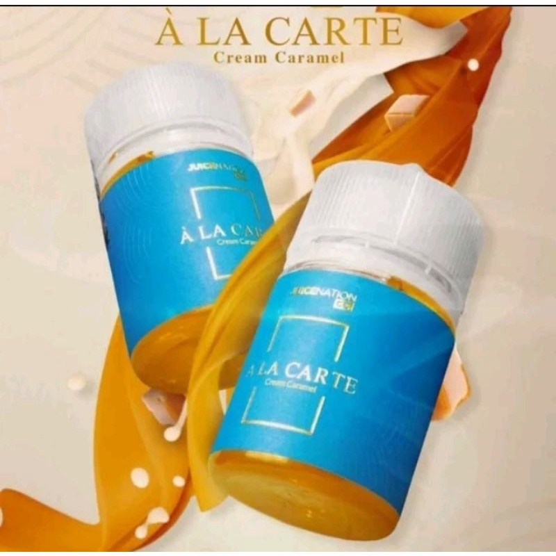 Jual A LA CARTE BIRU CREAM CARAMEL BY JUICENATION 3MG 6MG 60ML ALA ...