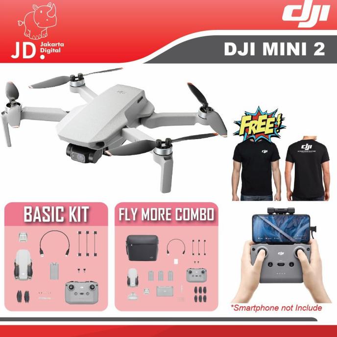Jual MINI 2 / MAVIC MINI 2 BASIC & COMBO - PAKET COMBO | Shopee Indonesia