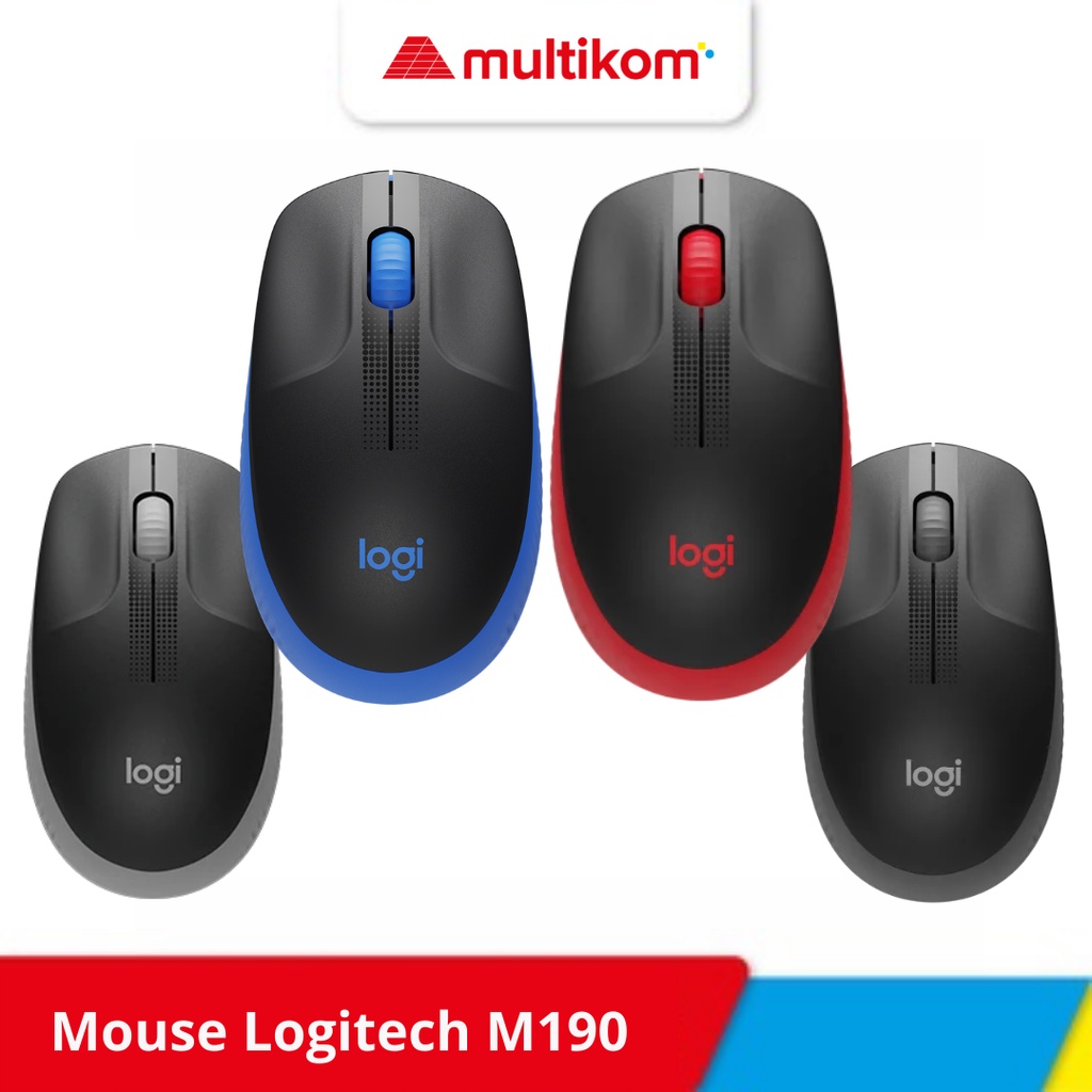 Jual MOUSE LOGITECH M190 MOUSE WIRELESS | Shopee Indonesia