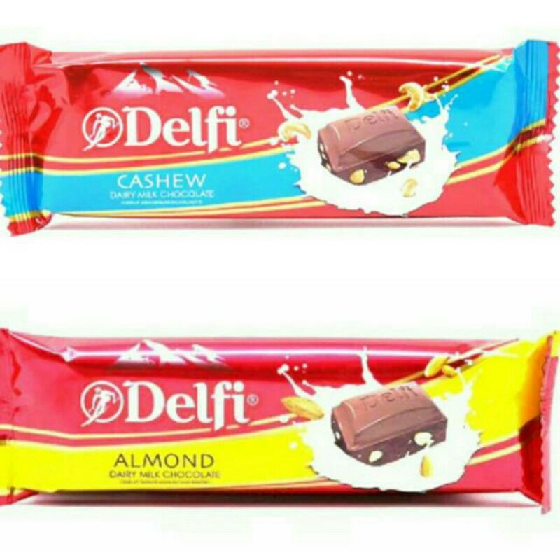 Jual Coklat Delfi Mede Cashew Dairy Milk Chocolate 55 gr | Shopee Indonesia