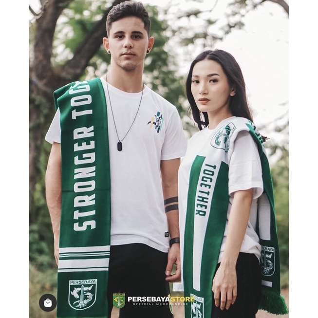 Jual Syal Persebaya Surabaya Stronger Together | Shopee Indonesia