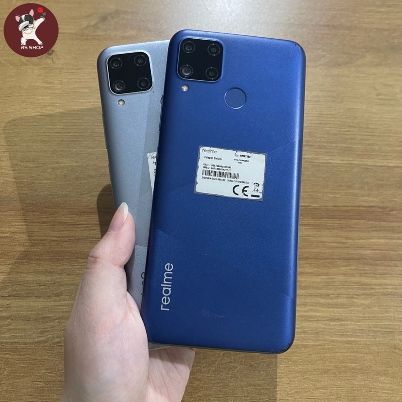 Jual Realme C15 4/64 GB Second Resmi Imei Terdaftar | Shopee Indonesia