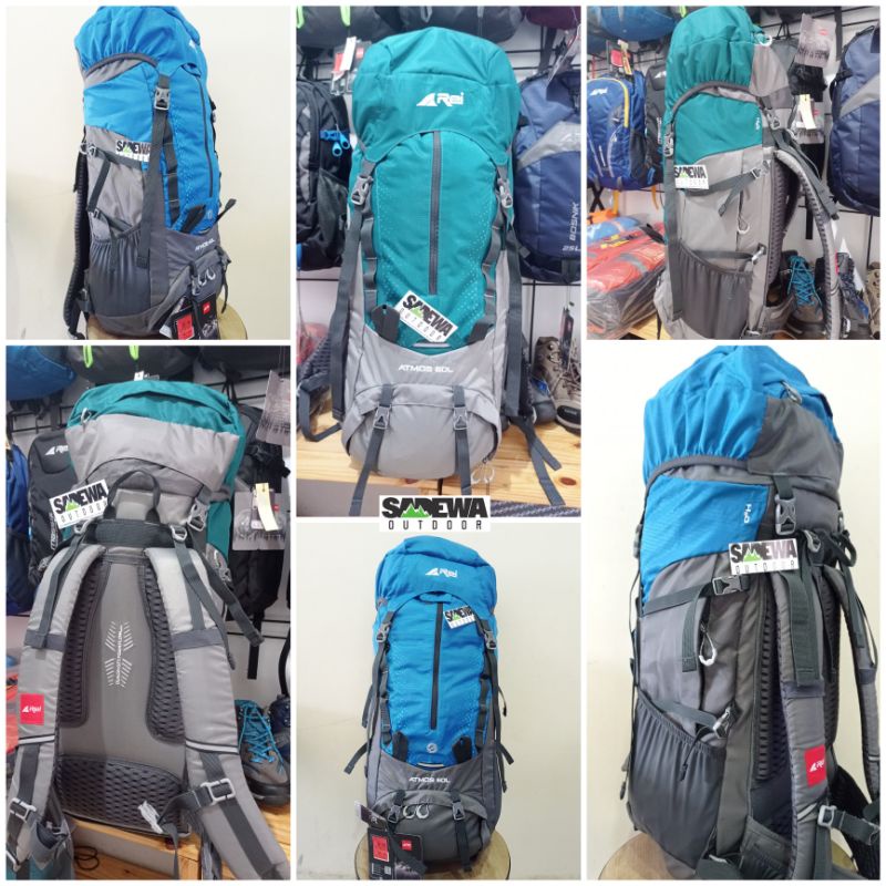 Jual Carrier Arei Atmos 60L, Arei Sentani 60L | Shopee Indonesia