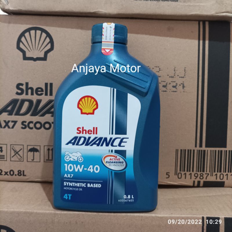 Jual OLI SHELL ADVANCE AX5 AX7 ORIGINAL | Shopee Indonesia