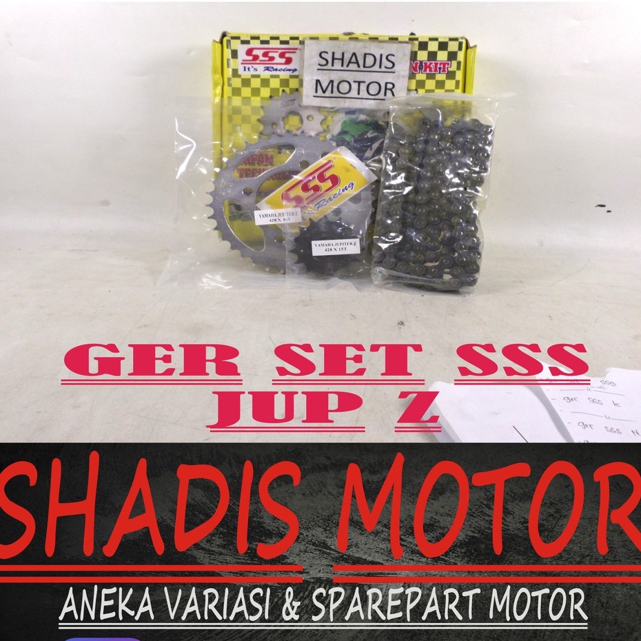 Jual Gear SET SSS Motor Jupiter Z Racing Ger Set Motor | Shopee Indonesia