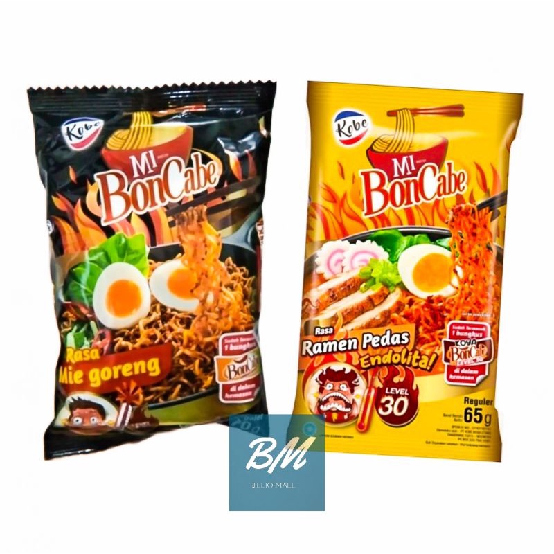 Jual Mie BonCabe 70 gr / Kobe MiBonCabe 70 gr Rasa Mie Goreng Level 15 ...