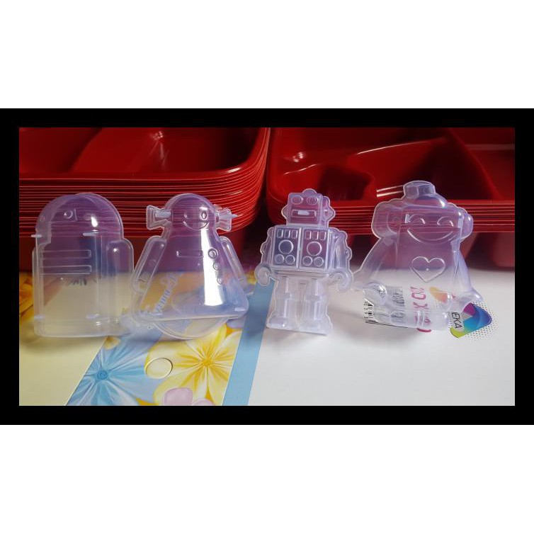 Jual CETAKAN NASI ROBOT/BENTO RICE MOLD/CETAKAN PUDING AGAR/CETAKAN ...
